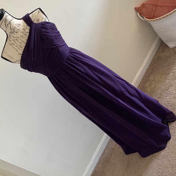 Alfred Angelo | Dresses | Promformal Dress Purple Eggplant Size 6 Worn ...